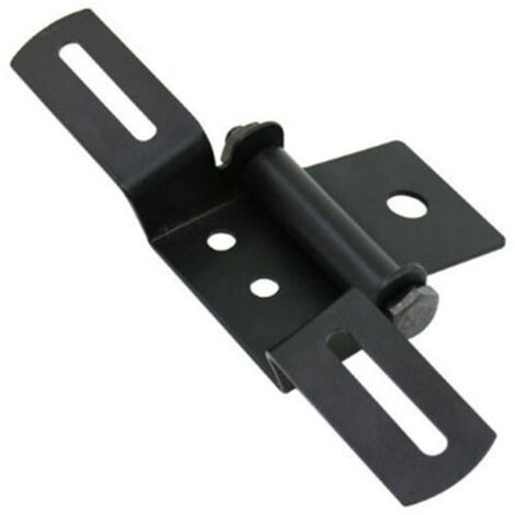 Universal Motorcycle Adjustable Folding License Plate Frame(Blcak)
