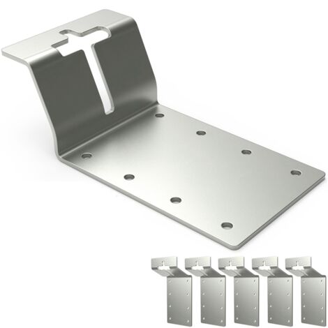 6 Pack -Post Bracket 3inch (Vertical) Post Mounting Bracket, for Signs ...