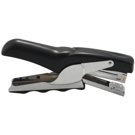 Clip-On Stapler for 20-Page Heavy-Duty Desktop Office Staplers (Black)