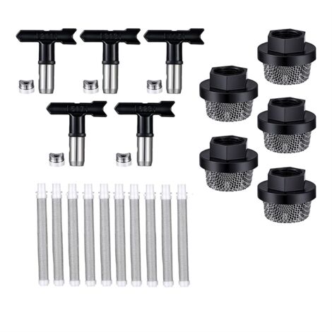 20 Pcs Airless Paint Sprayer Machine Parts Include 3/4 Inch Replacement ...