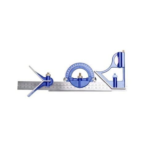 3 in 1 300mm Square Right Angle Ruler Measuring Multi Combination ...