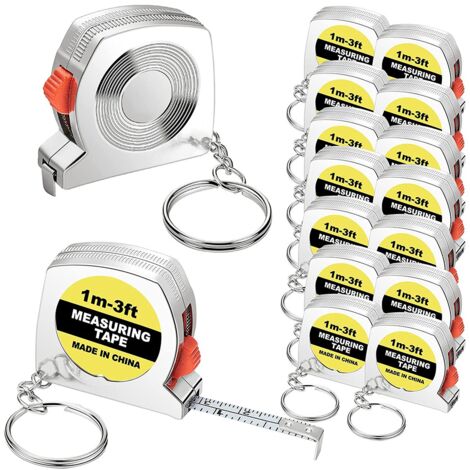 10Pcs Tape Measure Retractable 1M/3 Feet Functional Measuring Tape ...