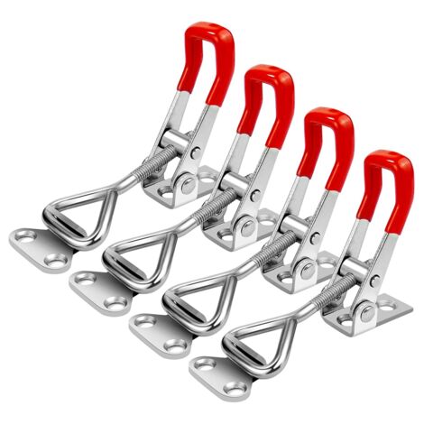 4 Pack Toggle Latch Clamp 4001 Adjustable 304 Stainless Steel Hasp ...