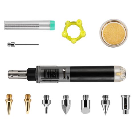 Cordless Gas Soldering Iron Heat Blower Torch Self- Instant Start ...