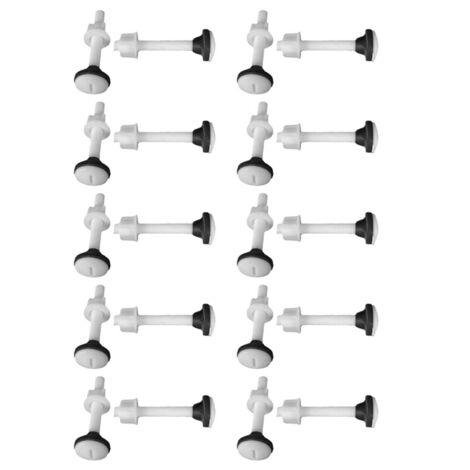 20pc Toilet Cistern to Pan Fixing Fitting Sealing Kit Close Coupling ...