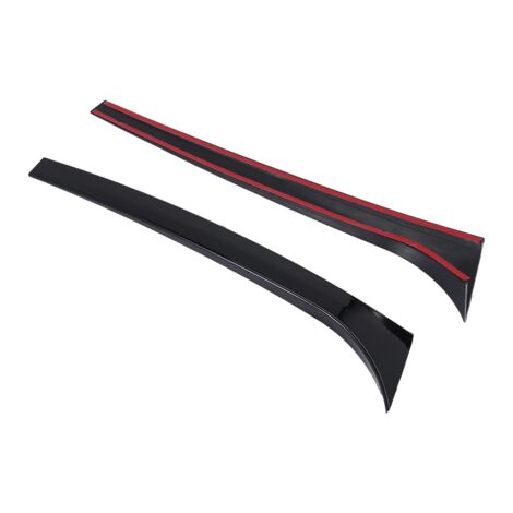 Car Rear Window Side Spoiler Trim for - C-Class W204 Variant Wagon 2007 ...