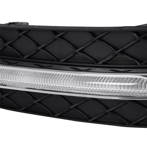 Pair LED DRL Daytime Running Lights Fog Light Lamp Fit for C-Class W204 ...