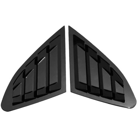 Car Rear Window Louver Shutter Cover Trim for 2016 2017 2018 2019 Side ...