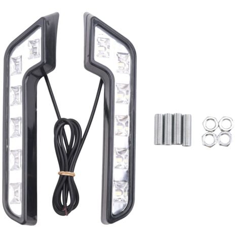 2X 12V Super Bright DRL LED Daytime Running Lights for Cars Auto ...