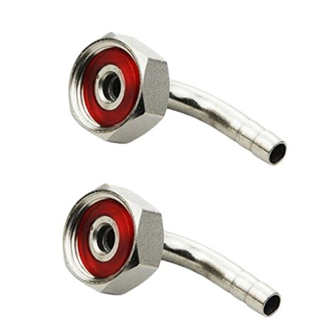 Draft Beer Shank Tail Piece Elbow Nut Gasket Kit Brewing Tap Faucet ...