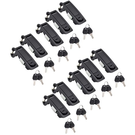 10PCS Compression Latch Flush Lever Lock for Marine Car RV Door Hand ...