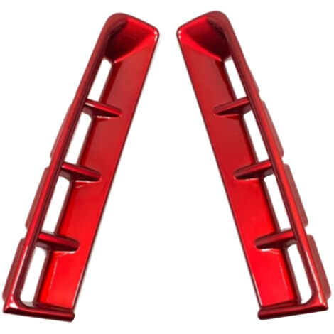 Car Front Fog Light Cover Trim Sticker for Carnival KA4 2021 2022 Red