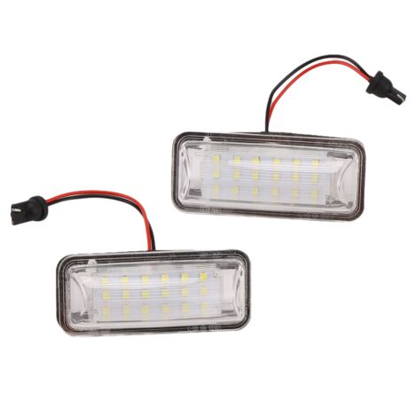 2X LED Number License Plate Light For FT-86 GT86 BRZ Forester