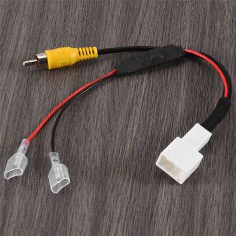 4 Pin Car Reverse Camera Retention Wiring Harness Cable Plug Adapter ...