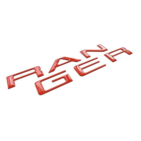Insert Letters 3D Raised & Decals Letters, Emblems for Ranger 2019 2020 ...