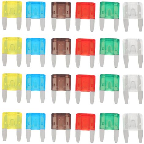 30 Mini fuse plug set for Car Moto Automovil
