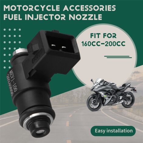 MEV1-100 E0400-08 Two Holes Motorcycle Fuel Injector Nozzle for 160CC ...