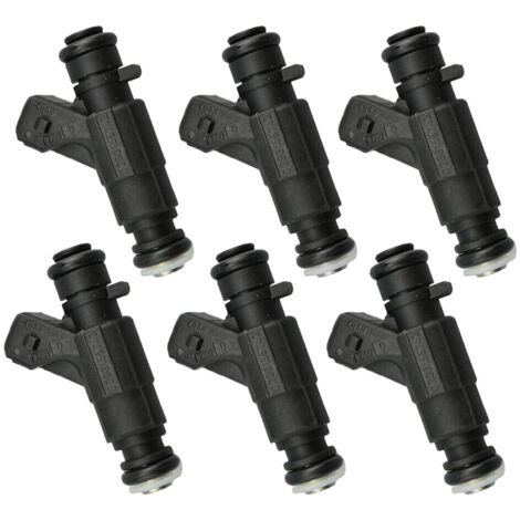 Set of 6 Fuel Injectors A1120780049 0280155742 for CLK320 E320 C280 ...