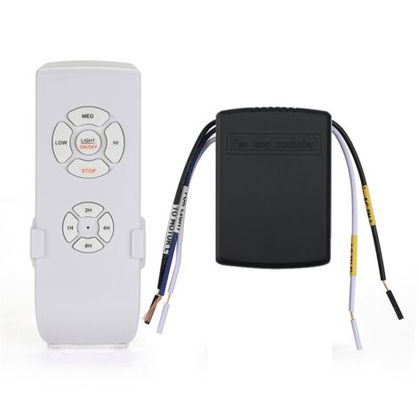 Ceiling Fan Remote Control Kit, Small Size Universal 3 in 1 Speed