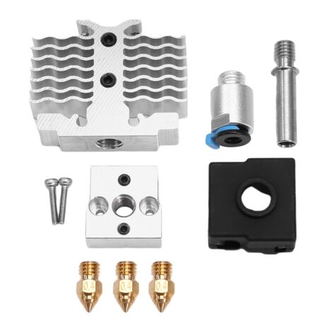 Hotend Kit Heat Block Heater Thermistor for 3 Neo V2