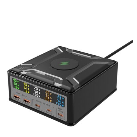 260W High Power Laptop Charger Cell Phone Fast Charging, US Plug