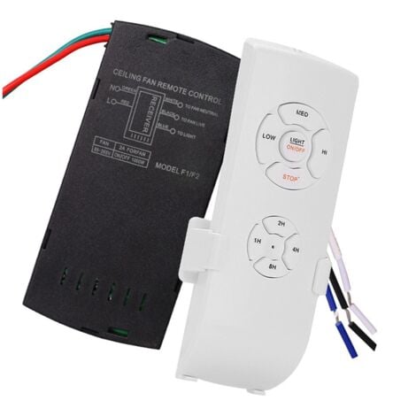 Universal Ceiling Fan Remote Control Kit, Light Timing