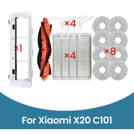 For X20 C101 Sweeping Robot Kit Spare Parts Accessories