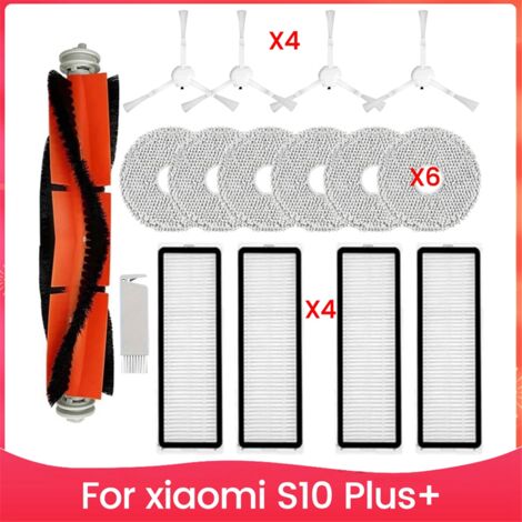 For S10+ Robot Vacuum Cleaner Side Brush & Filter Kit