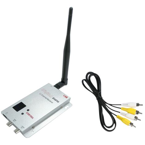 1.5G 1.5W FPV VRX 1500mW 12CH Audio Video Receiver