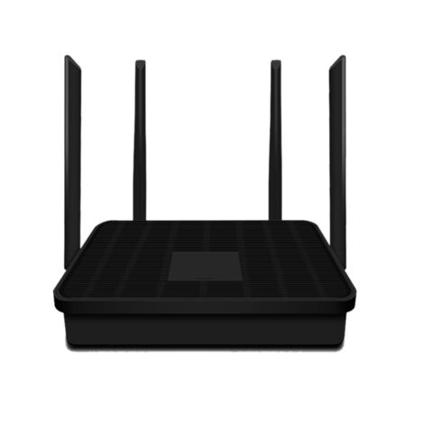 AC1200Mbps WiFi Router Gigabit Ethernet Black-EU Plug