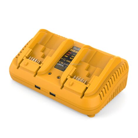 DCB102 Double Charger For 12V 20V Lithium Ion Battery EU PLUG