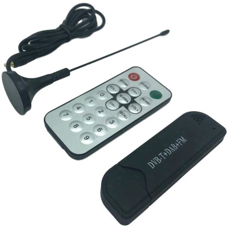 SDR Receiver with Antenna and Remote Control