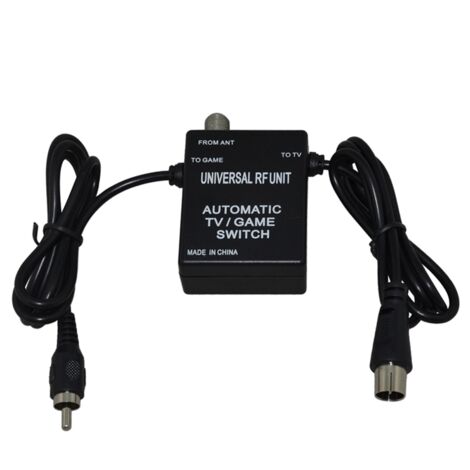 3 in 1 Universal RF Unit Adapter Cable Automatic TV Game Switch