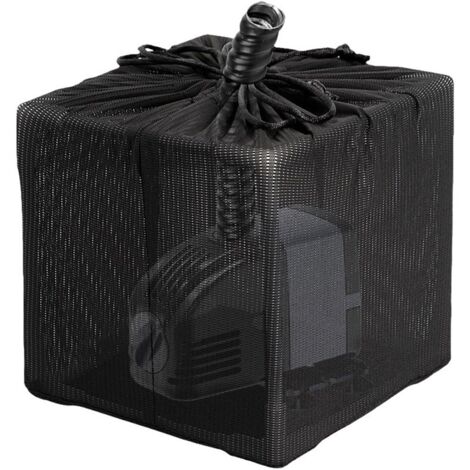 26CM Pond Pump Filter Bag for Box with Drawstring, Anti-Clogging ...
