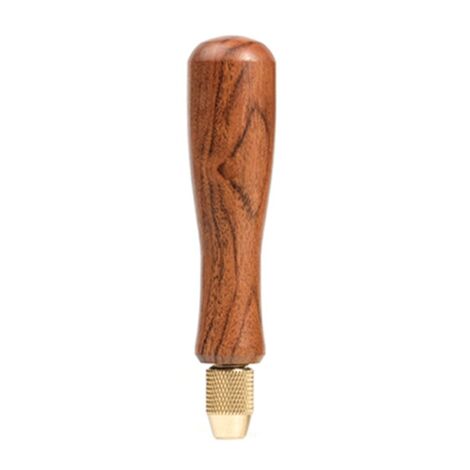 Wood File Handle Wooden Handles with Brass Collet Chuck for Small Files ...