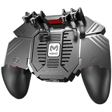MEMO AK77 Game Trigger Phone Cooler Fan Controller with Mobile Joystick(4000MAh)