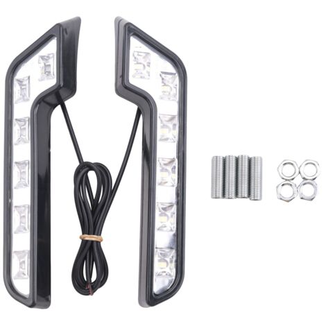 2X 12V Super Bright DRL LED Daytime Running Lights for Cars Auto ...