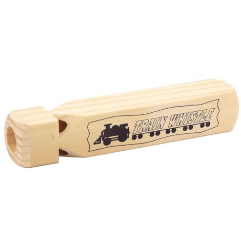 Solid Wood Train Whistle 4 Tone, Role Play Lover Wooden for Educational ...