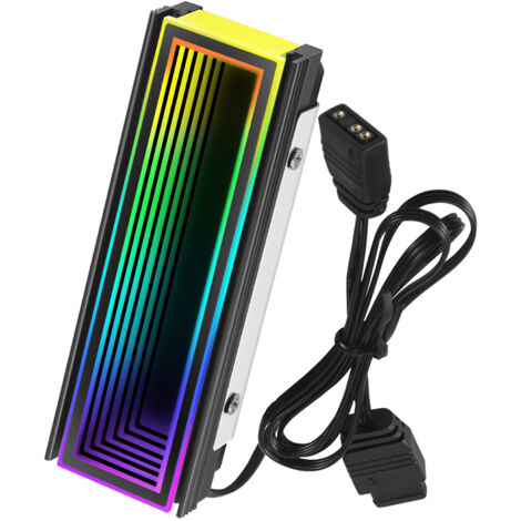 5V ARGB Sync Computer 2280 SSD M2 Radiator PC RGB M.2 Nvme Cooling ...