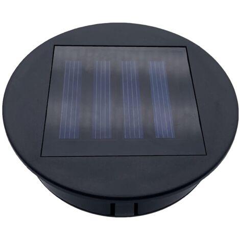 2 Pack Solar Lights Replacement Top for Lanterns, Waterproof Round ...