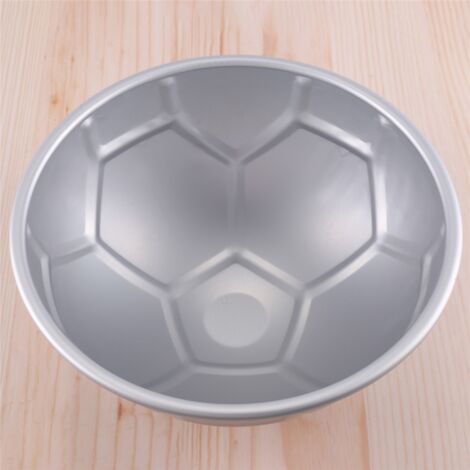 1 PCS 3D Half Round Ball Shaped Football Cake Mold 8 inch Thickening ...