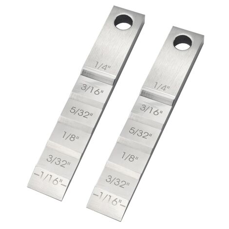 Pipefitter Tools,2130 Small Pipe Spacer Wedge Stepped Guage (3/4 X ...