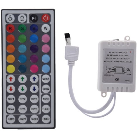 44Key IR Remote Controller for RGB 5050 LED Light Strips