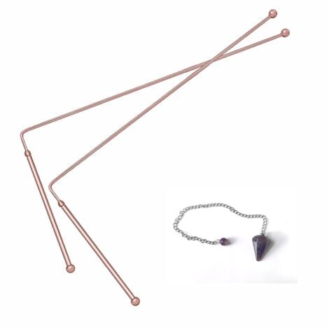 Copper Dowsing Rods, 99.9% Pure Divining Rod for Tracing Spiritual ...
