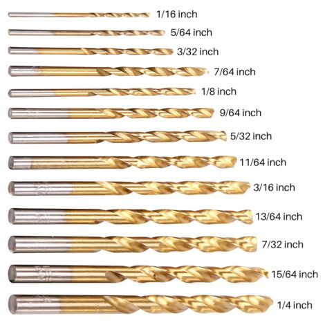 13Pcs Left Handed Drill Bit Set Extractor Bits for Tools Accessories ...