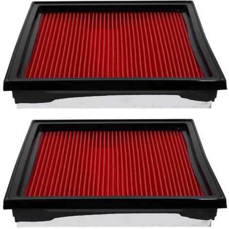 2Pcs Car Engine Air Filter for 370Z 350Z QX50 Q40 Q60 EX35 EX37 G37 G35 ...