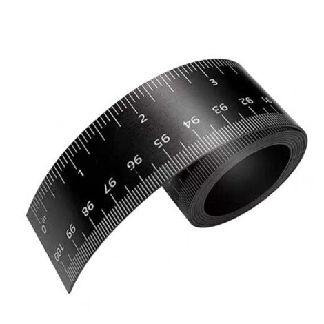 1 Pcs 100cm Magnetic Ruler Flexible with Both Inches and Centimeters ...