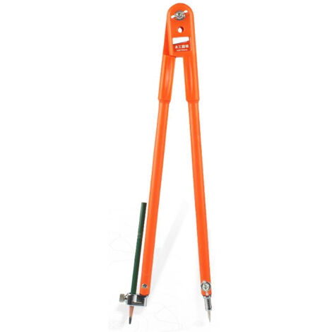 1Pc Carpenter Precision Pencil Compasses Large Diameter Adjustable ...