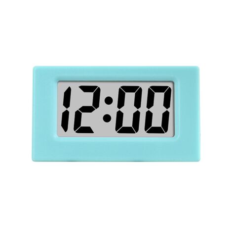 Mini Clock Triangle LED Screen Lectronic Digital Alarm Desktop for Home ...