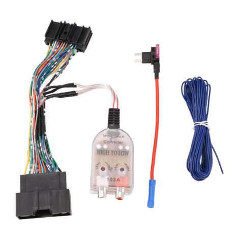 For 2011-2018 Factory Radio Add a Subwoofer Amplifier Adapter Plug and ...